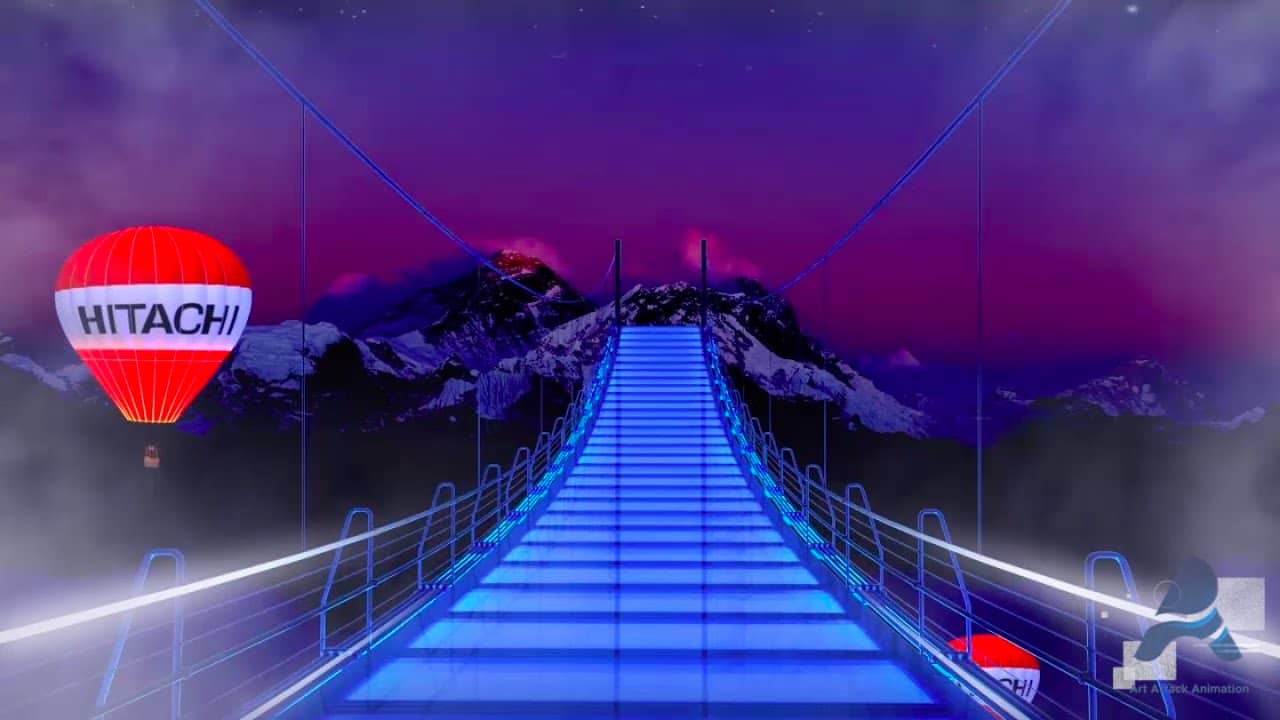 Hitachi International Event in Japan | CGI 3D Walkthrough Animation ...