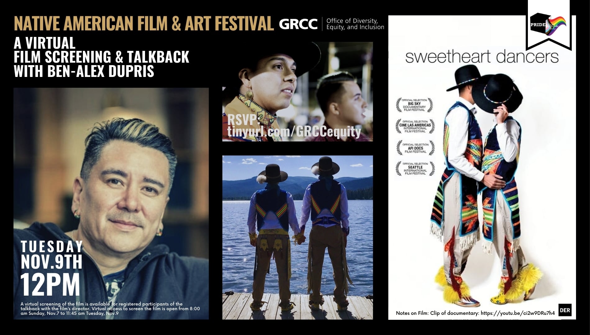 Native American Film and Art Festival: Ben-Alex Dupris on Vimeo