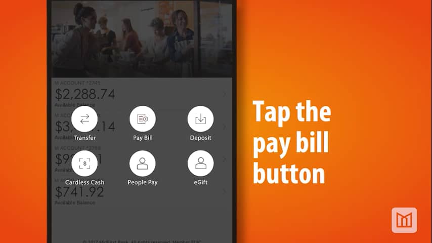 MidFirst Mobile App-BillPay, iOS on Vimeo
