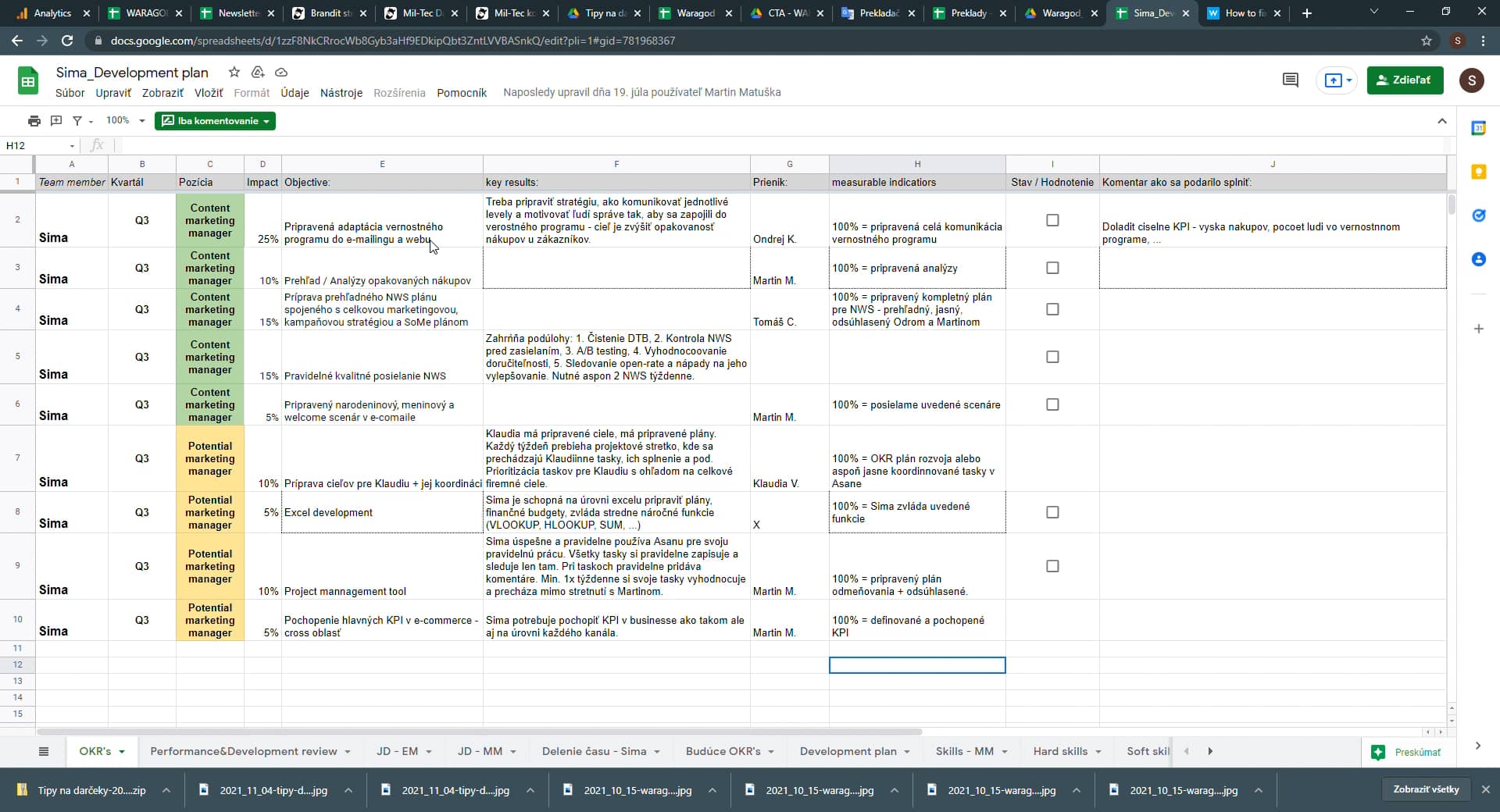 Sima_Development plan - Tabuľky Google - Google Chrome 2021-11-19 11-48 ...