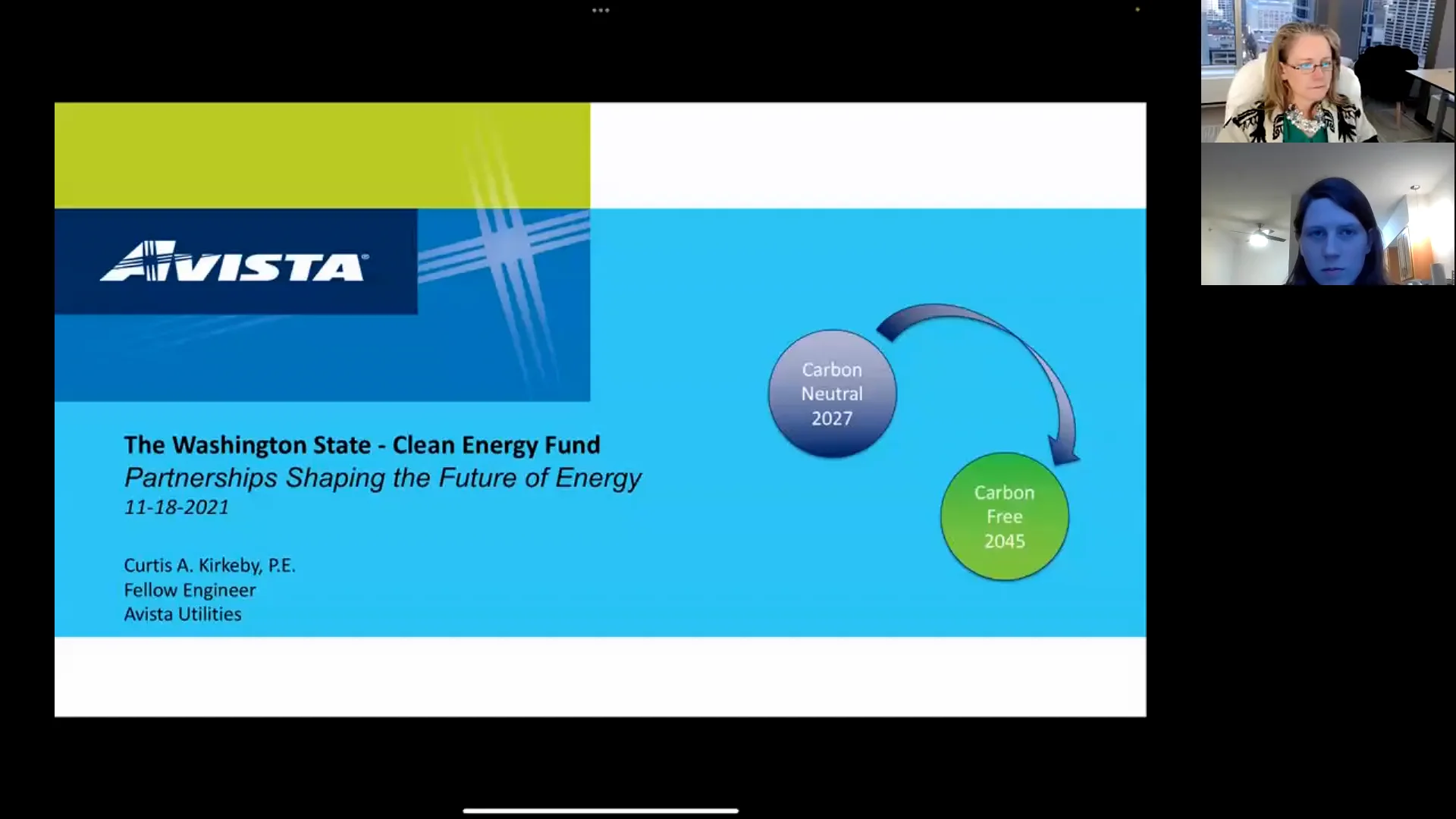 Avista Clean Energy Fund Webinar on Vimeo