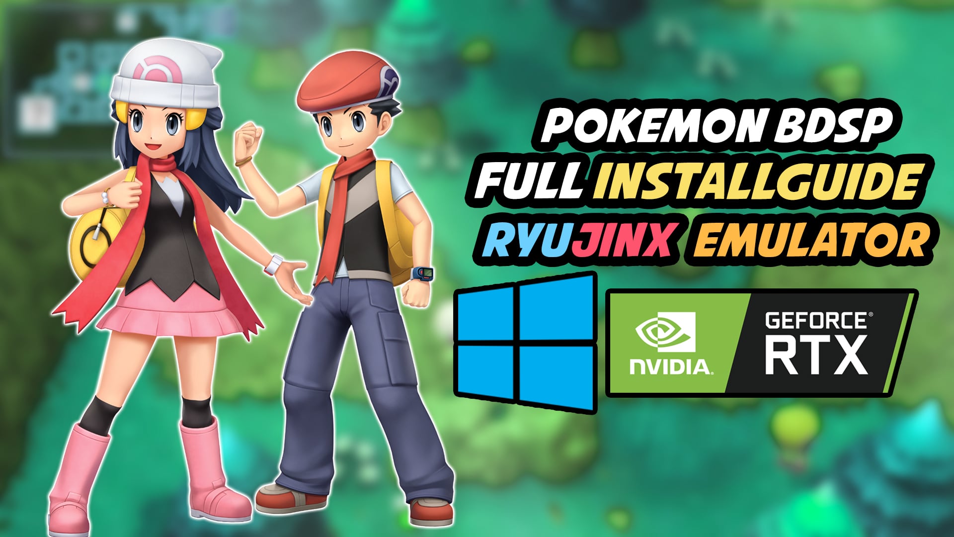 POKEMON BRILLIANT DIAMOND & SHINING PEARL ON PC WITH RYUJINX EMULATOR ...