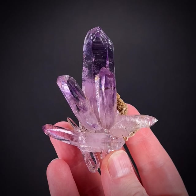 Quartz Var. Amethyst - TUC14-1246 - Amatitlan - Mexico Mineral Specimen