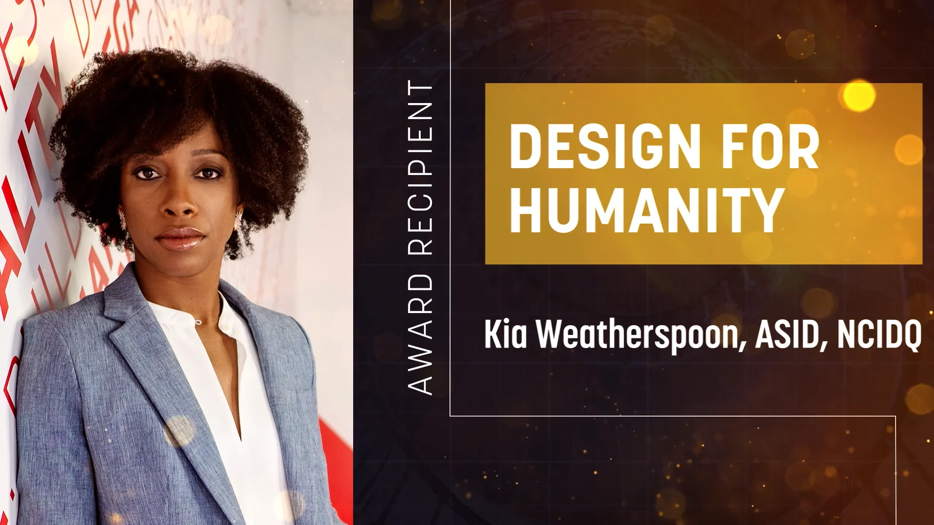 Kia Weatherspoon, ASID, NCIDQ (2021 ASID National Awards – Design for ...