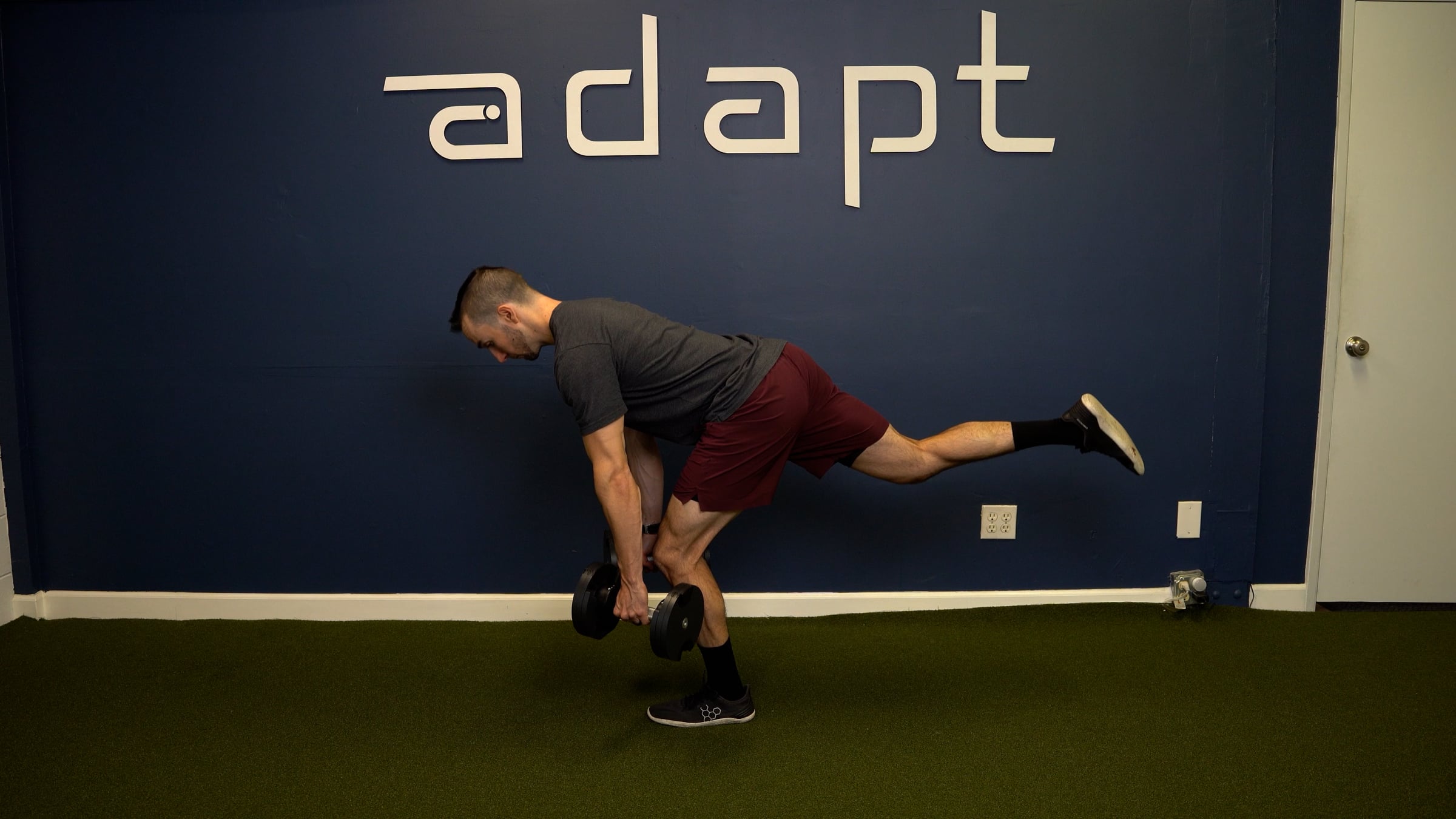 Weighted Single Leg RDL (Demo)