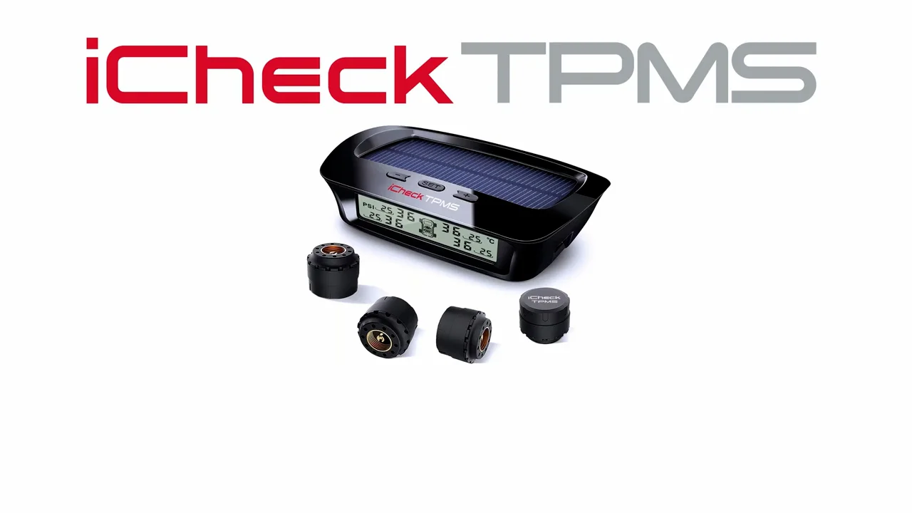 Demonstration of installing new iCheck TPMS external wheel sensor ...