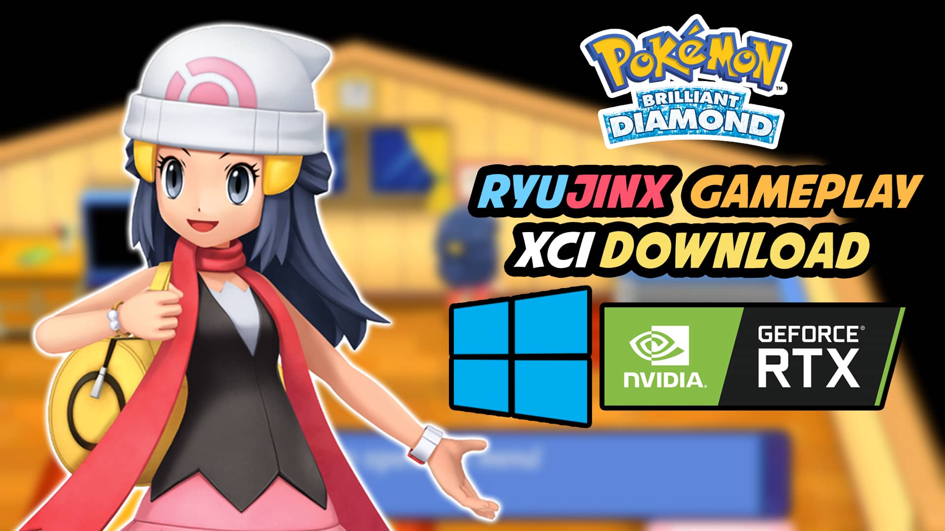 Ryujinx Gameplay for Pokemon Brilliant Diamond (XCI DOWNLOAD) on Vimeo