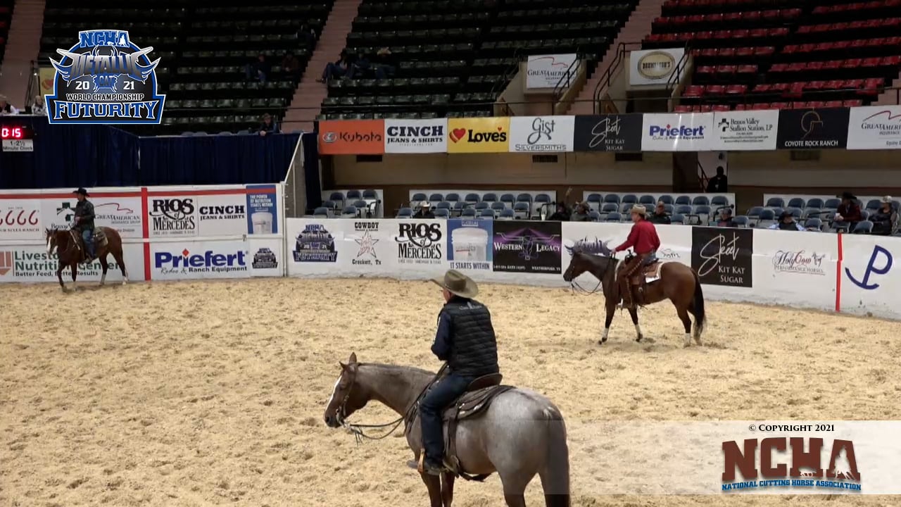 STYLIN NU KITTY shown by KORY POUNDS - 2021 NCHA Futurity (Open 1st Go ...