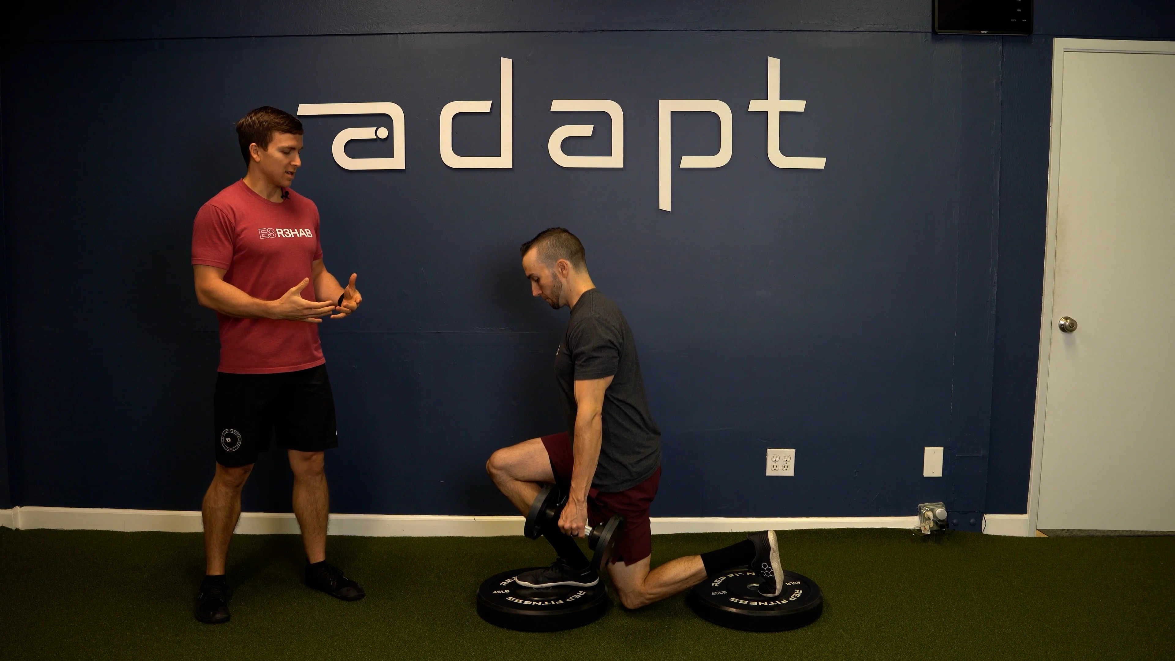 3. Weighted Deficit Split Squat (Tutorial)