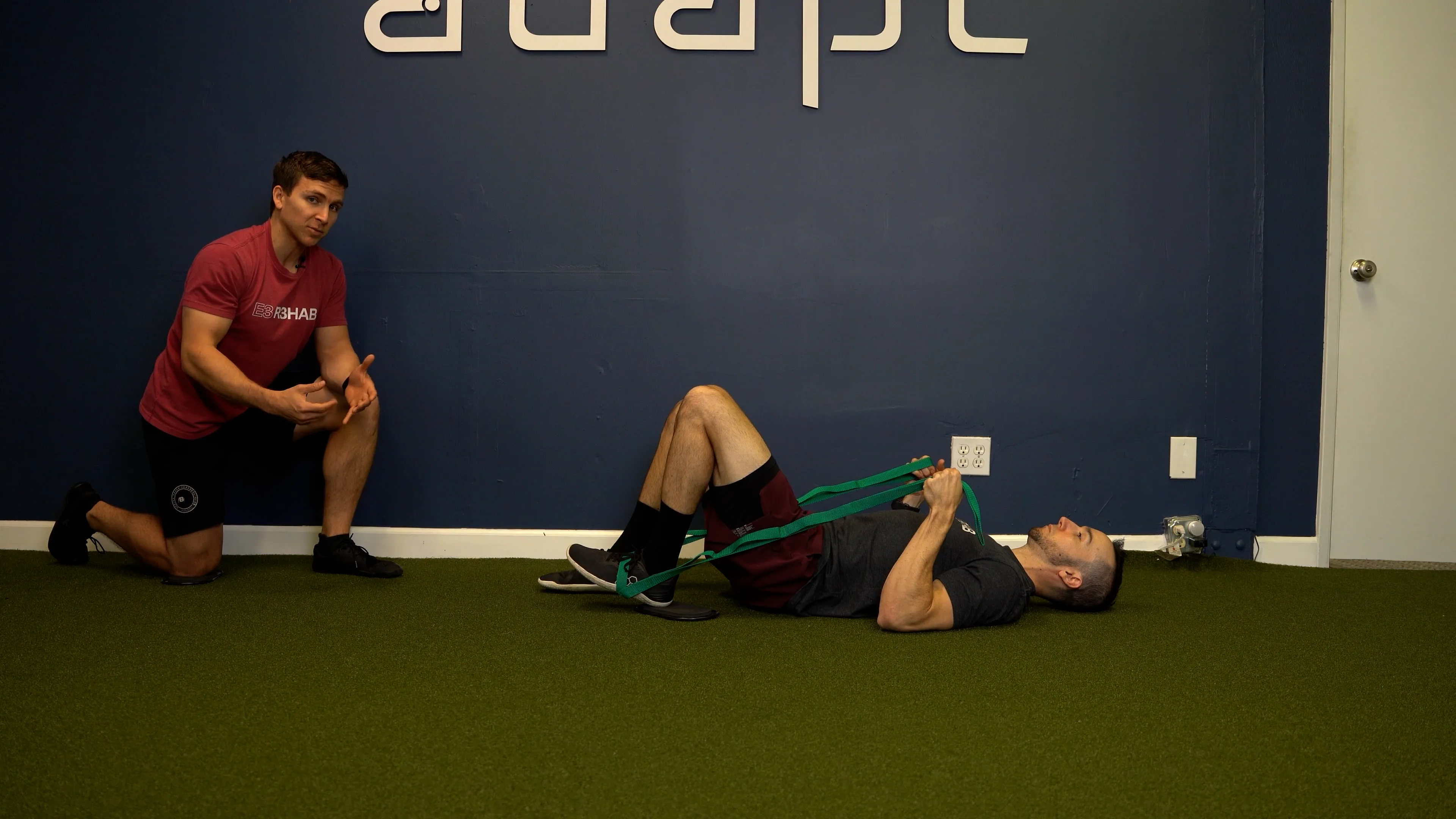 Assisted Heel Slide - Easy (Tutorial)