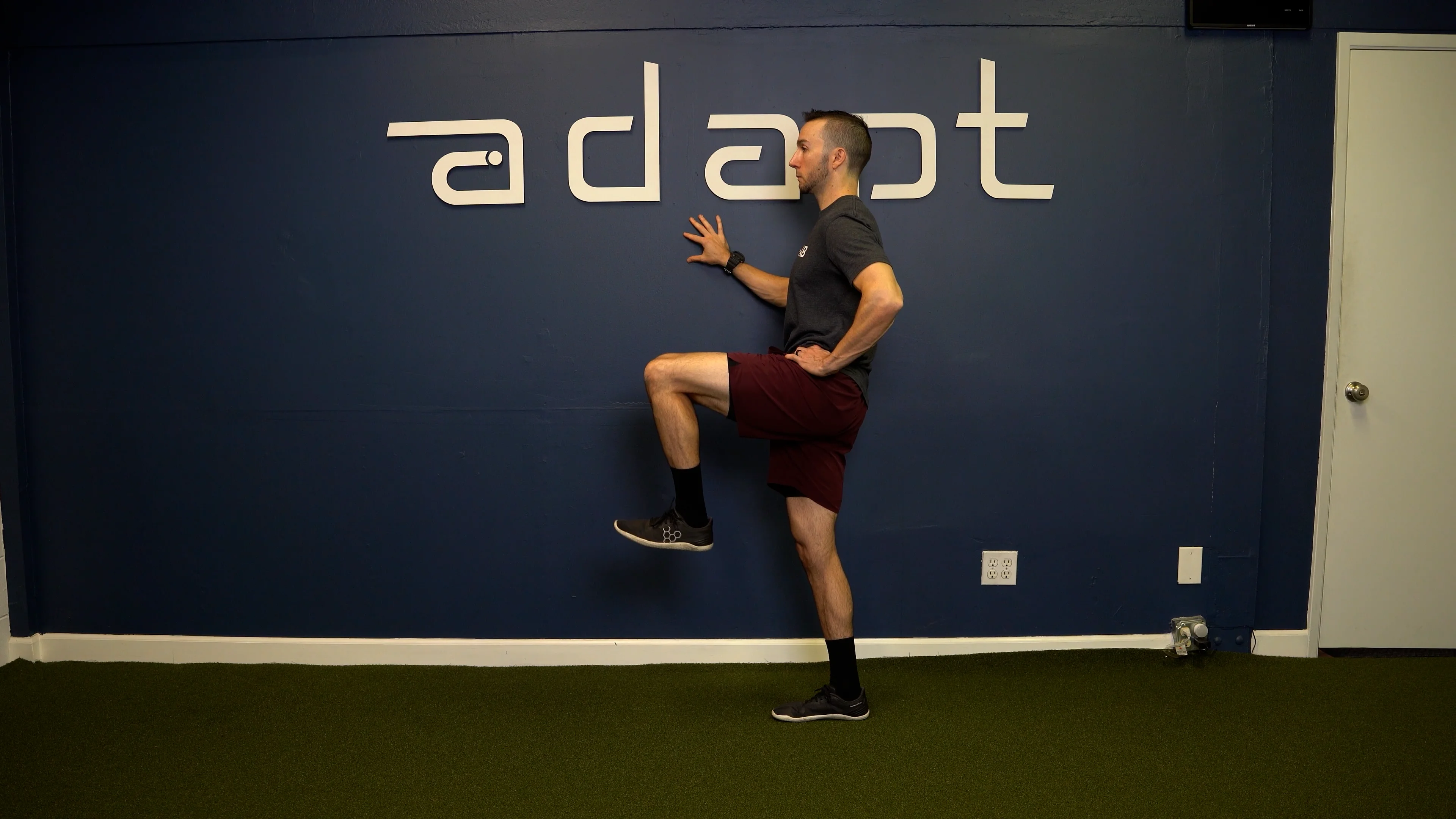 Standing Hip Flexion (Demo)