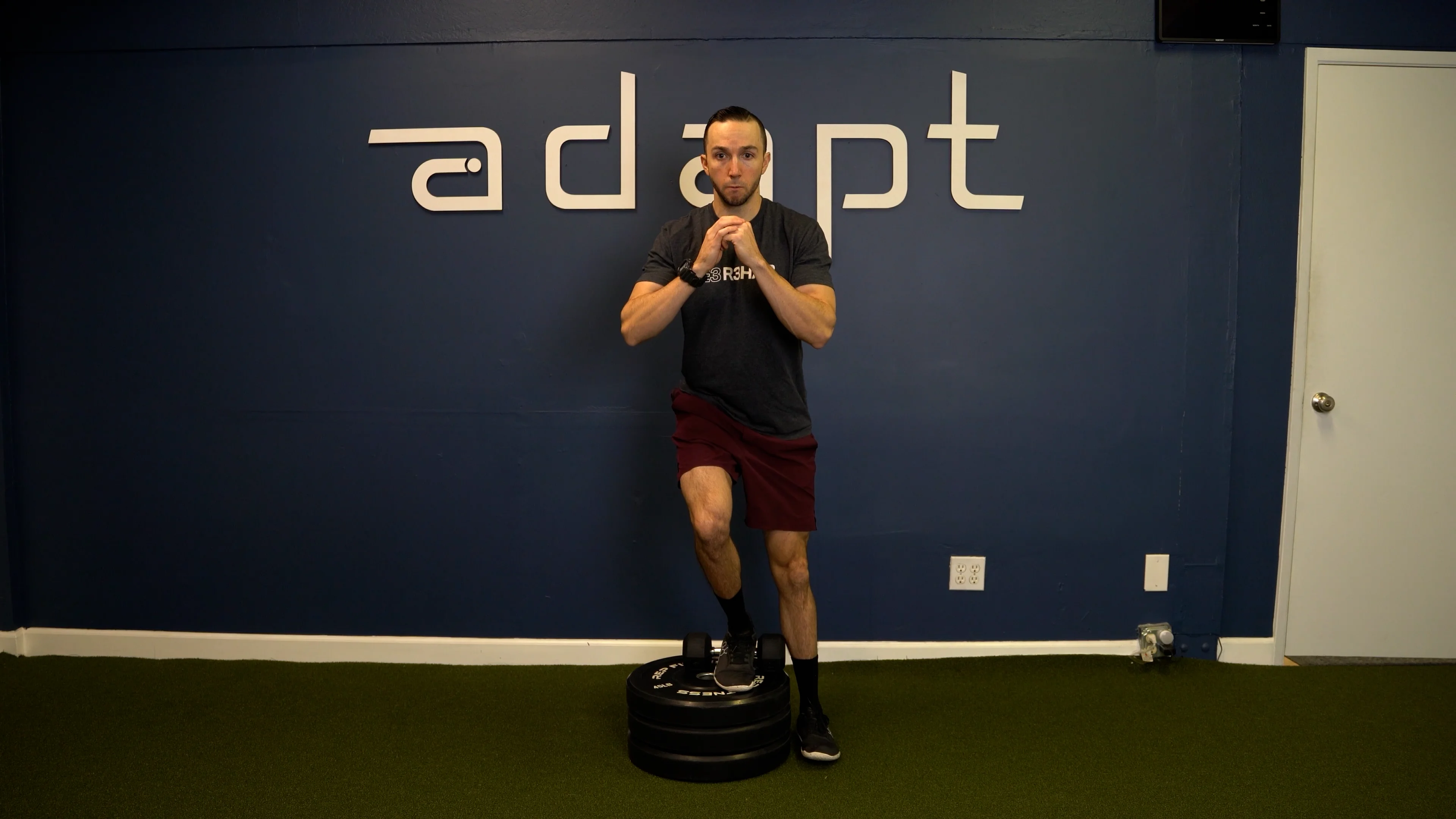 Heel Elevated Step Down (Demo)