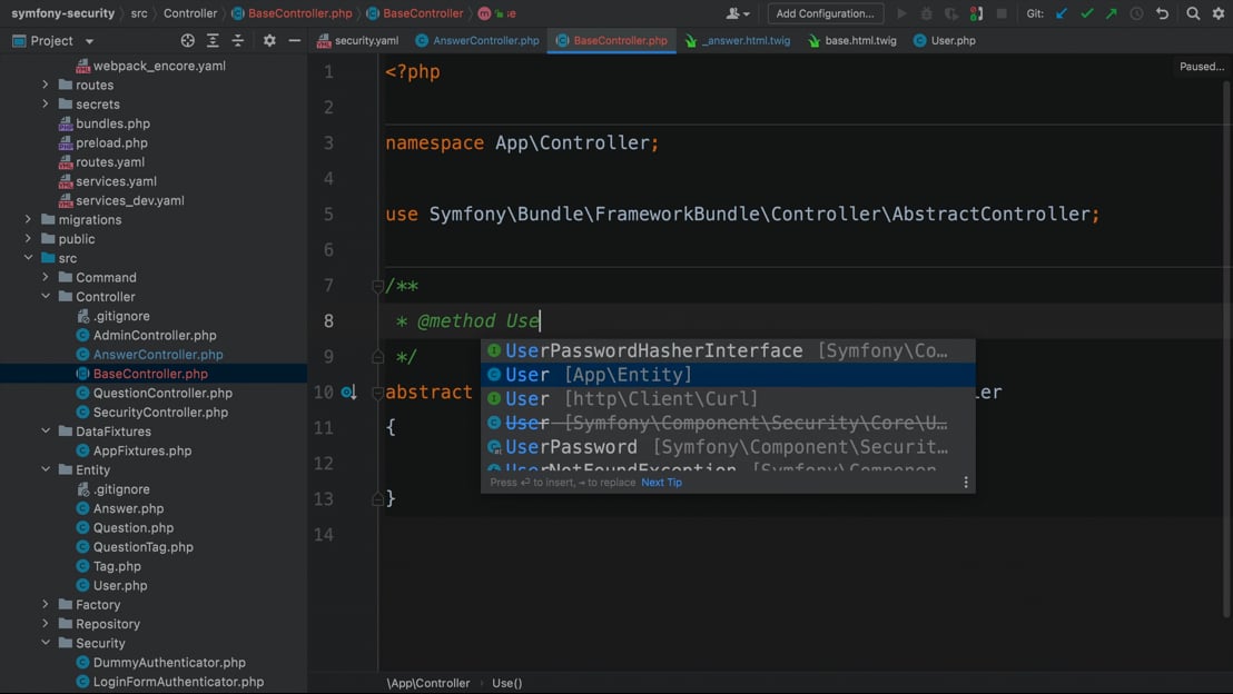 Fetching the User Object > Symfony 5 Security: Authenticators ... Fetching the User Object > Symfony 5 Security: Authenticators ...