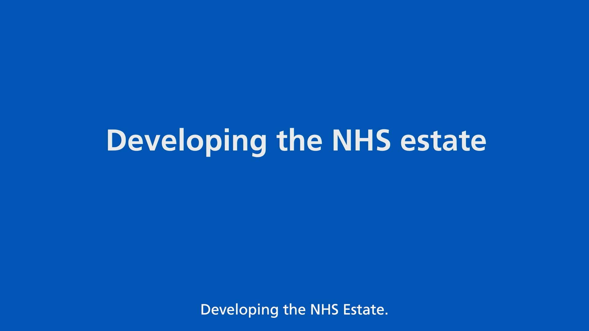 Developing the NHS estate: Your quick guide to Property Development on ...
