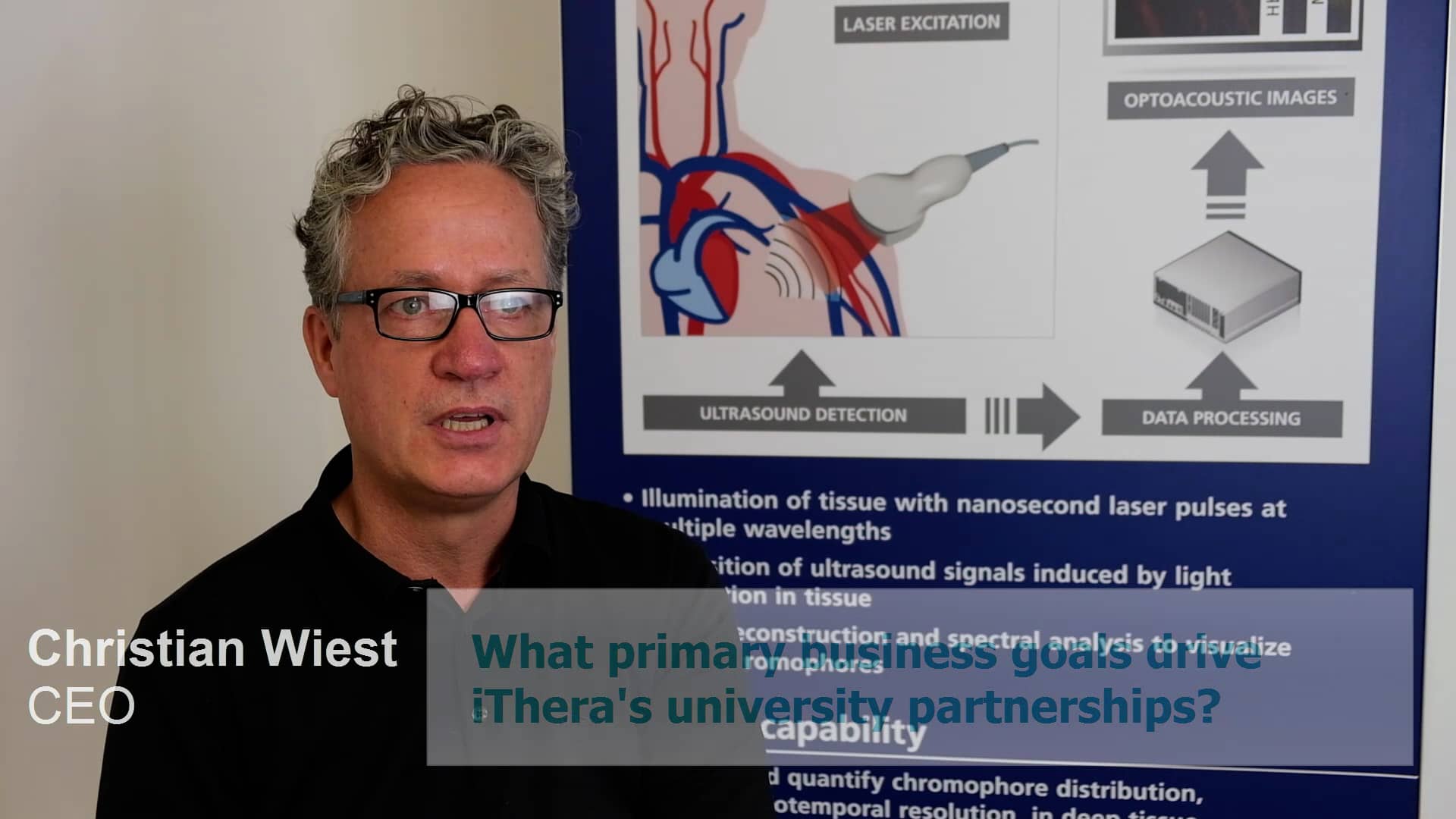 iThera Medical discusses EU-funded research partnerships on Vimeo