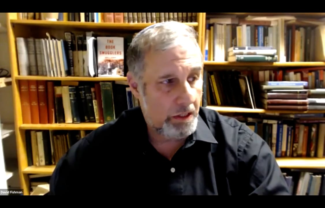 Author Talk - David Fishman - The Book Smugglers.mp4 on Vimeo