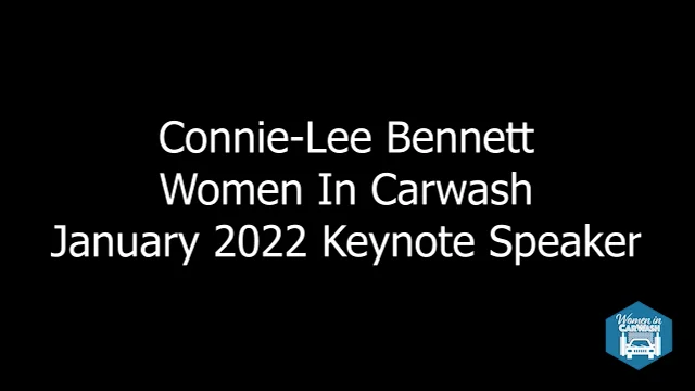 Connie-Lee Bennett - Women In Carwash 2022 Podcast (Keynote Speaker) on Vimeo