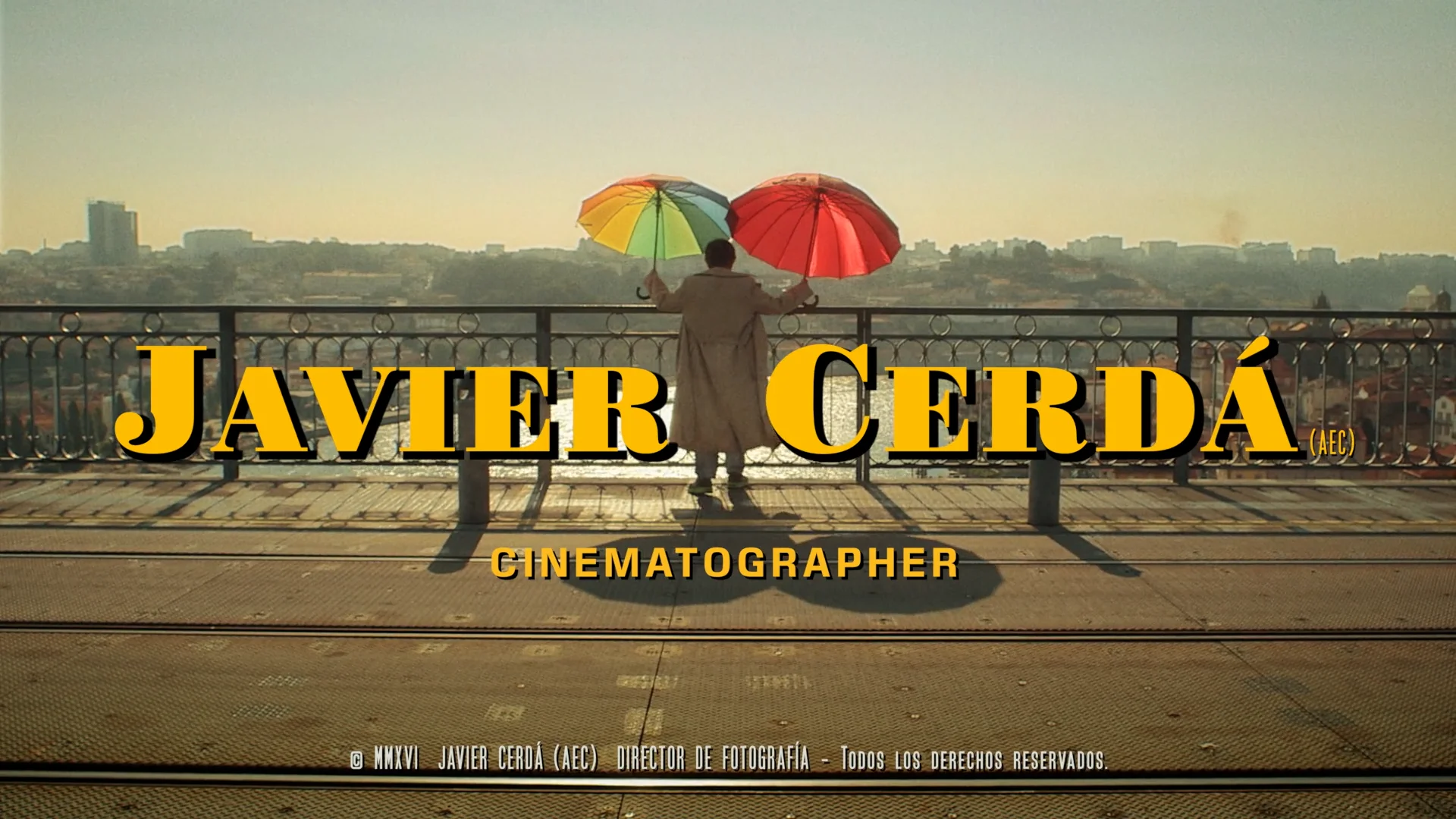 Javier Cerdá Cinematographer Reel on Vimeo
