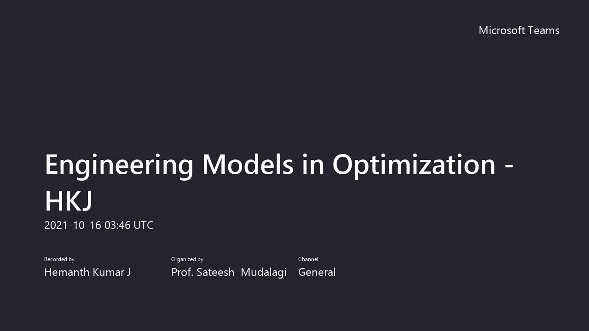 types concept of sub optimization and the principle of optimality on Vimeo