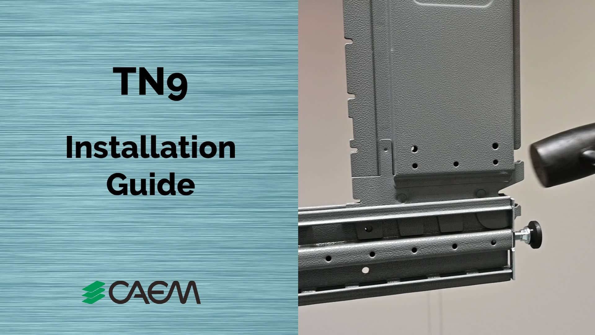 CAEM - TN9 Installation Guide on Vimeo