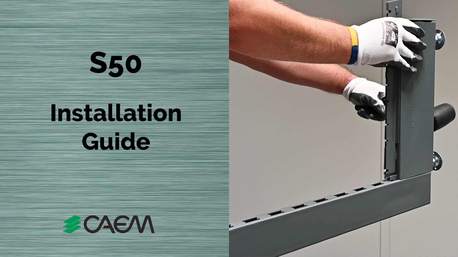 CAEM - S50 Installation Guide on Vimeo
