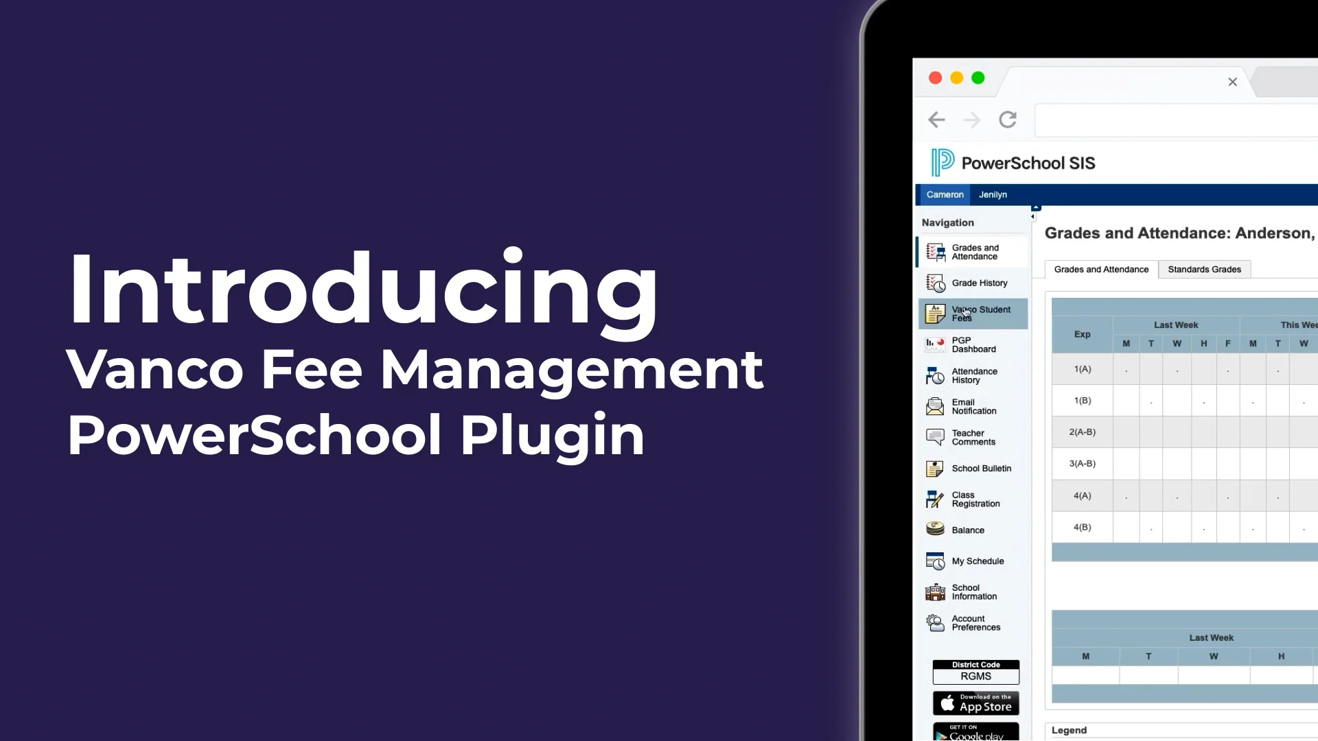 Vanco's New Web Store Powerschool Plugin on Vimeo