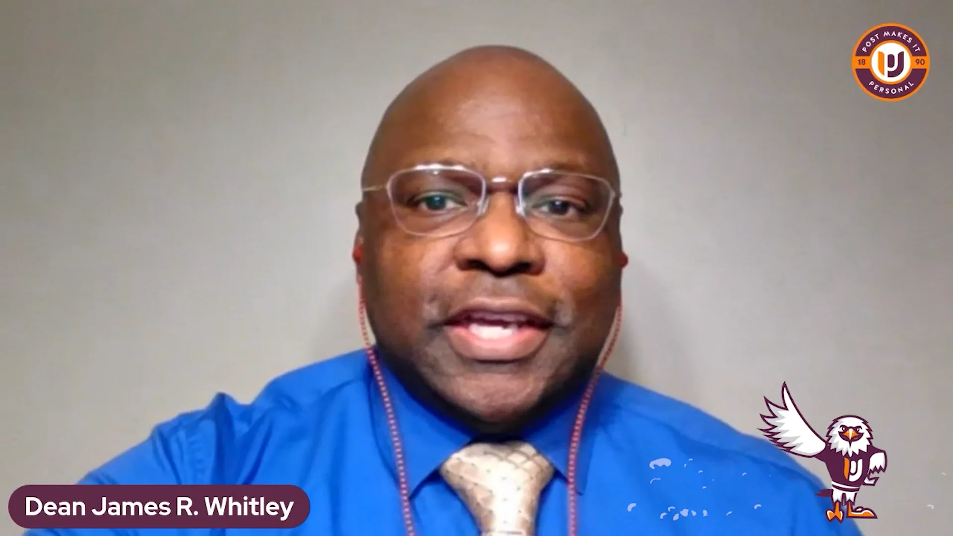 A Message From Dean James R. Whitley on Vimeo
