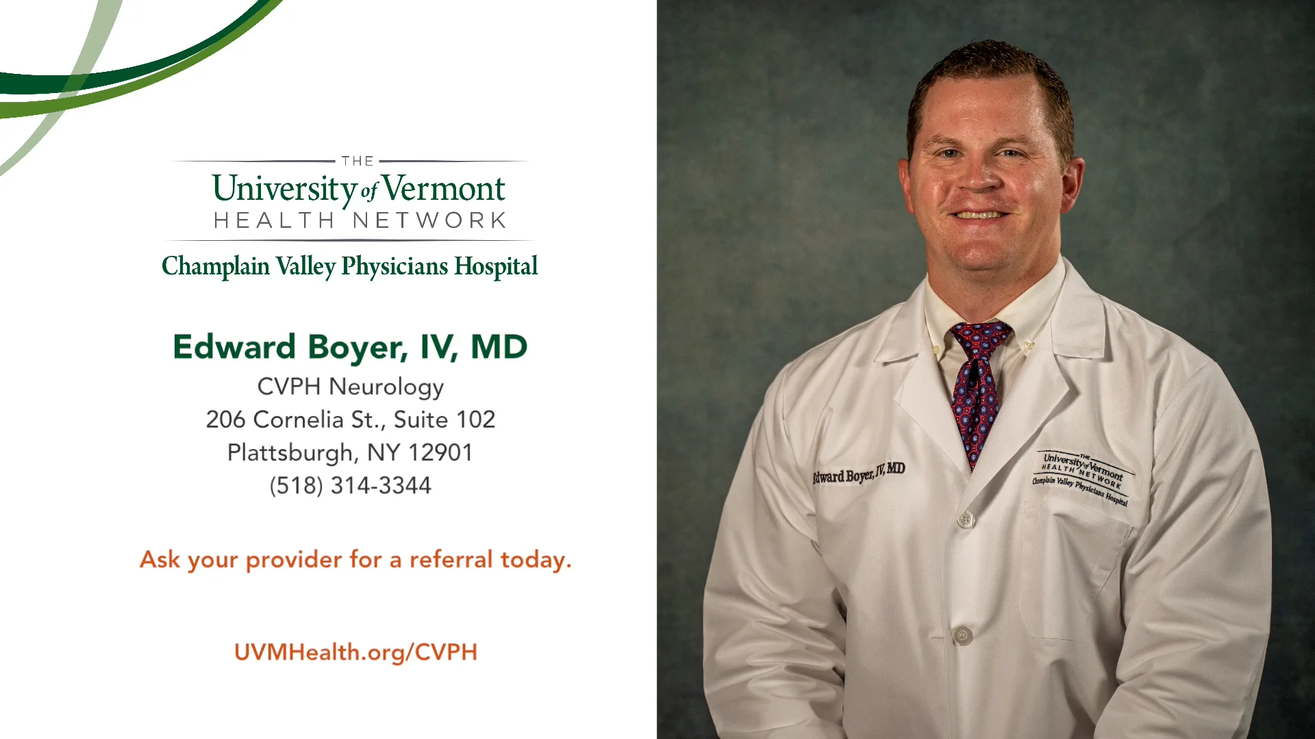 Dr. Edward Boyer IV on Vimeo