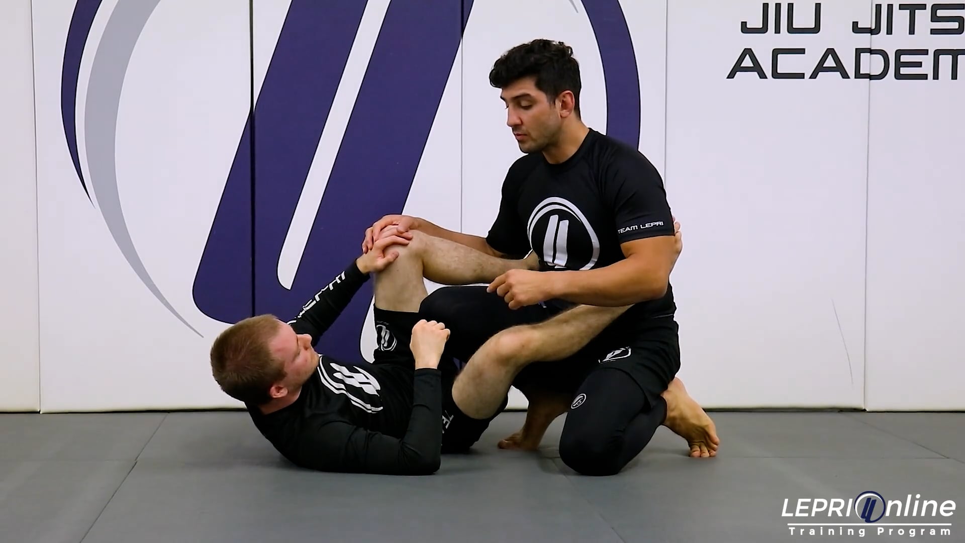 Lepri BJJ Online Training: Sit Up Guard to One Leg X Sweep Drill