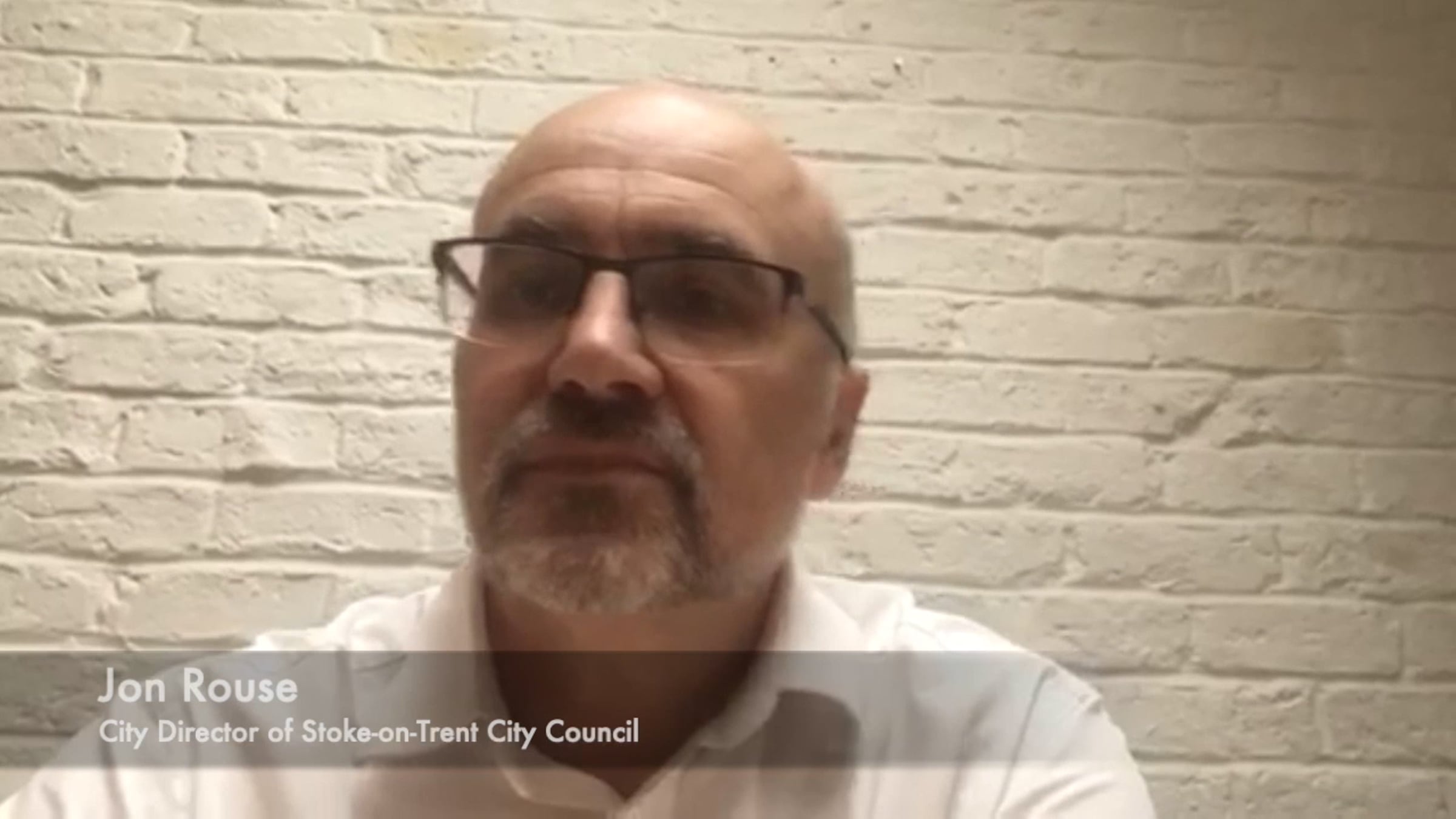 Welcome message from Jon Rouse - City Director, Stoke-on-Trent Council