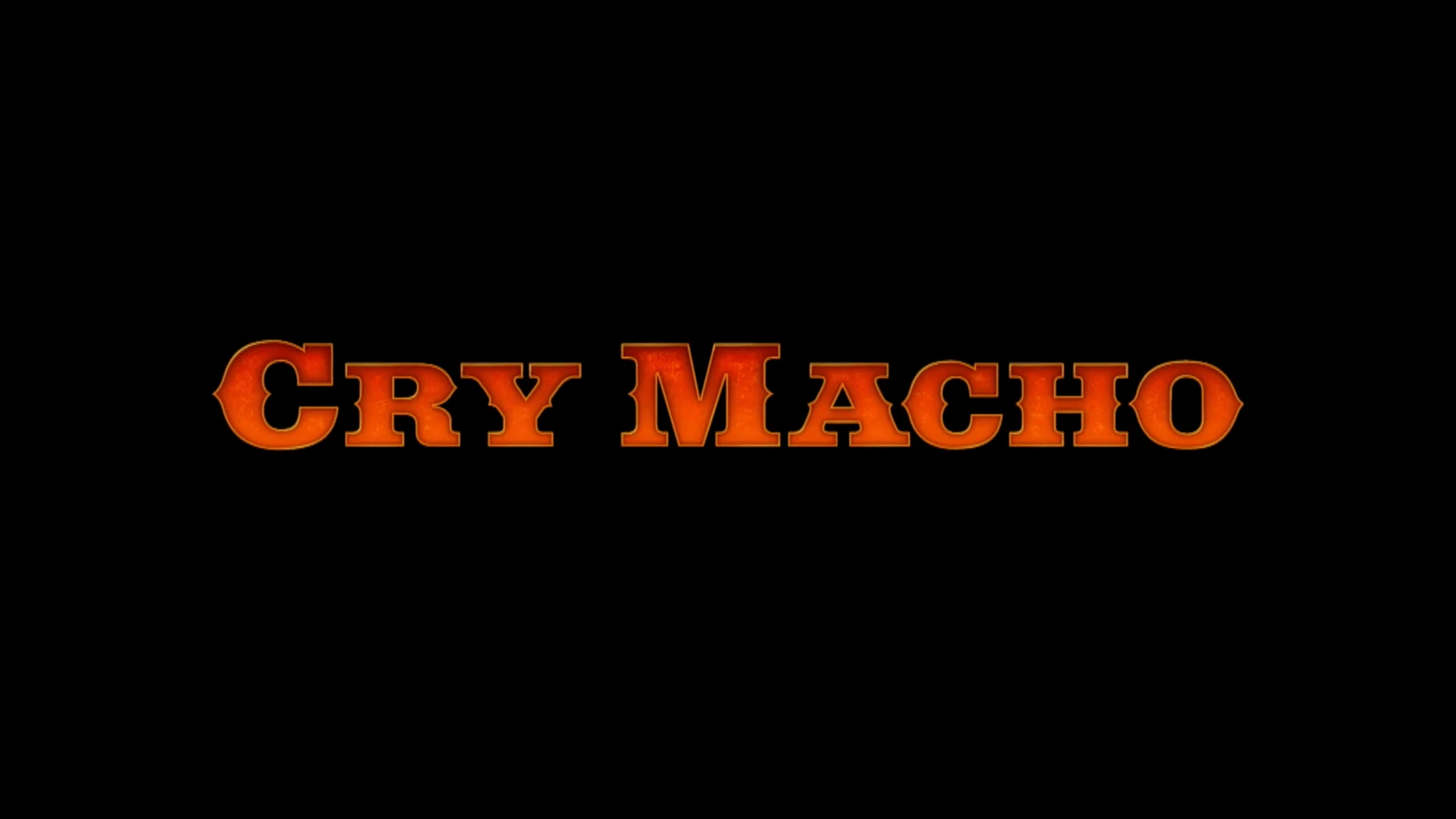 CRY MACHO - Cry_Macho.m4v on Vimeo