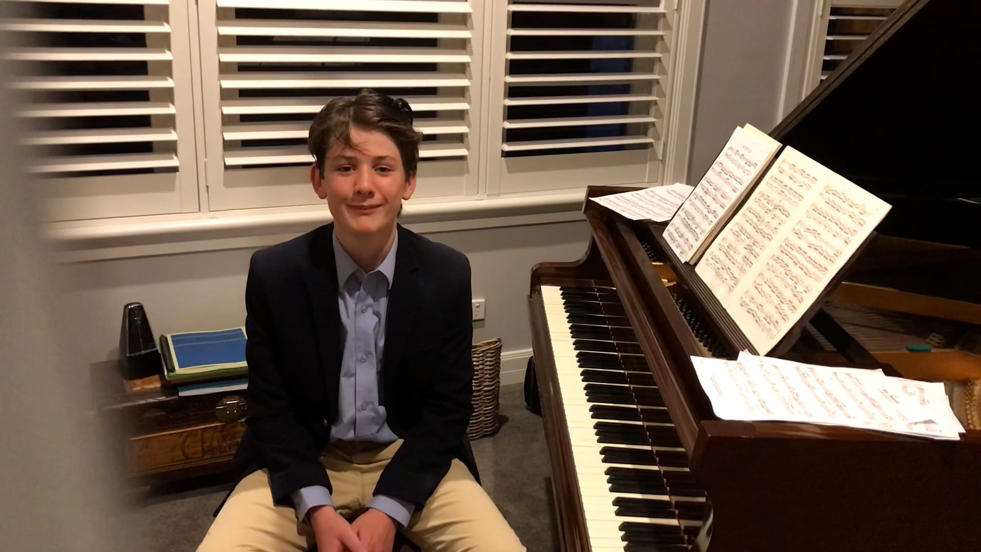 Julian Thornton Grade 8 Piano exam final on Vimeo