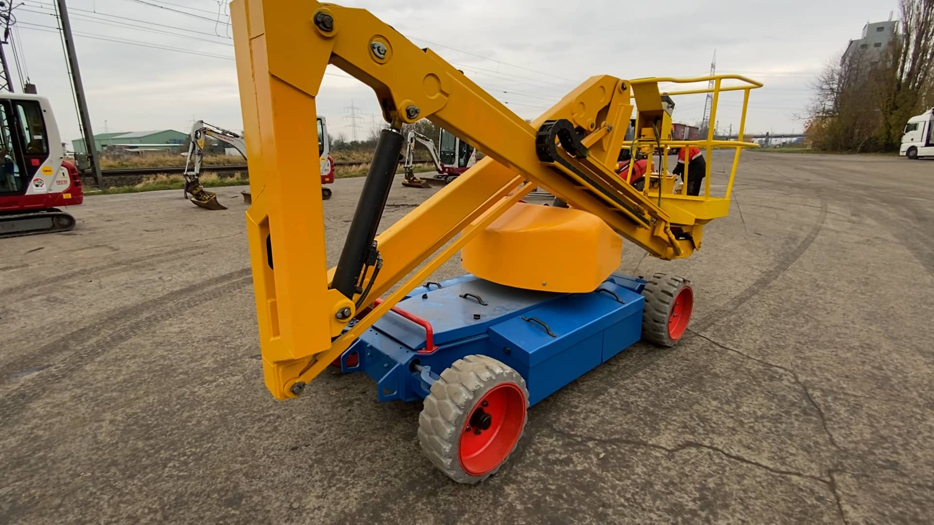 Upright AB38N Wheeled Boom Lift Access Platform- Dormagen December 21 ...