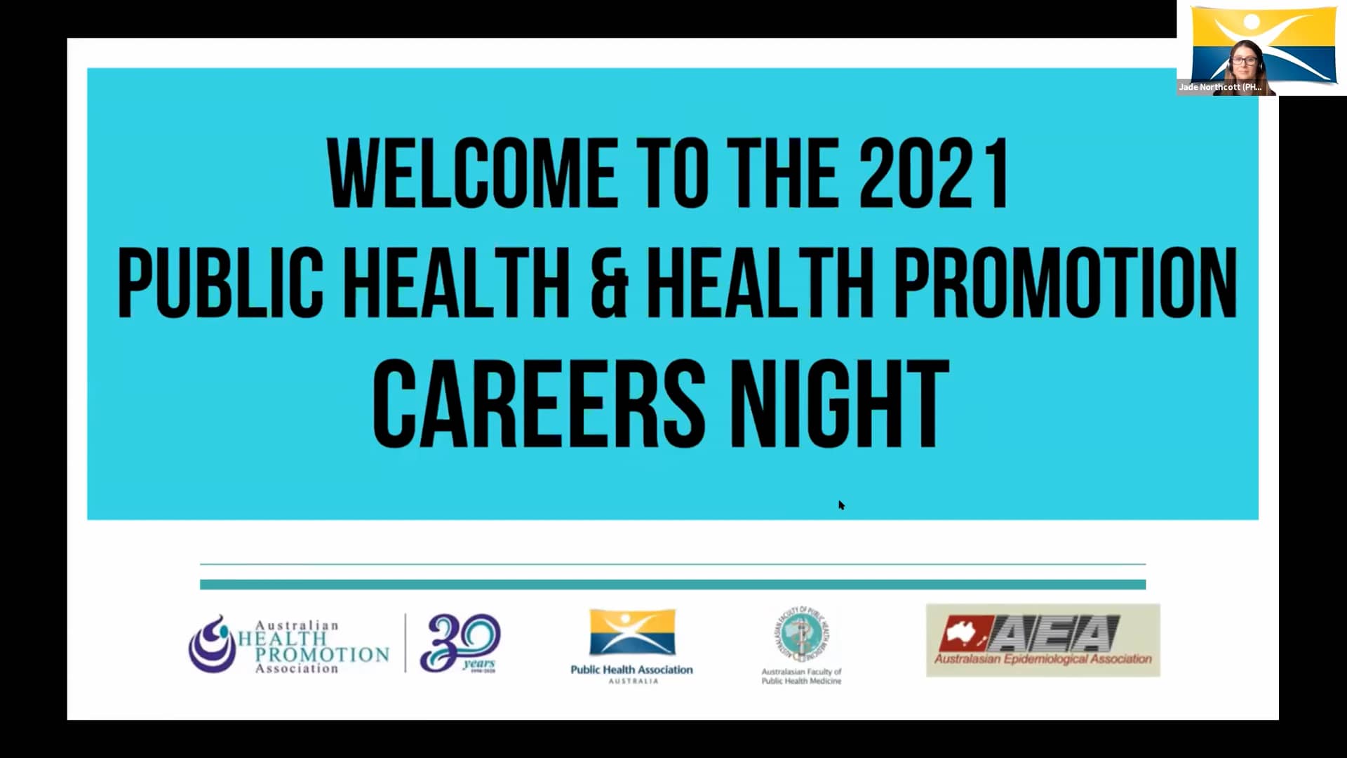 2021 Public Health & Health Promotion Careers Night on Vimeo