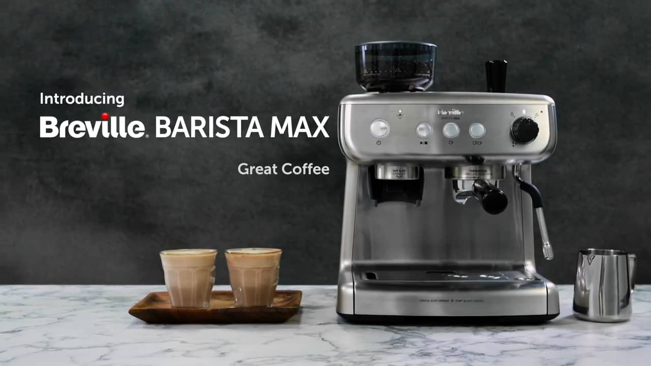 Breville Barista Max Espresso Machine VCF126.mp4 on Vimeo