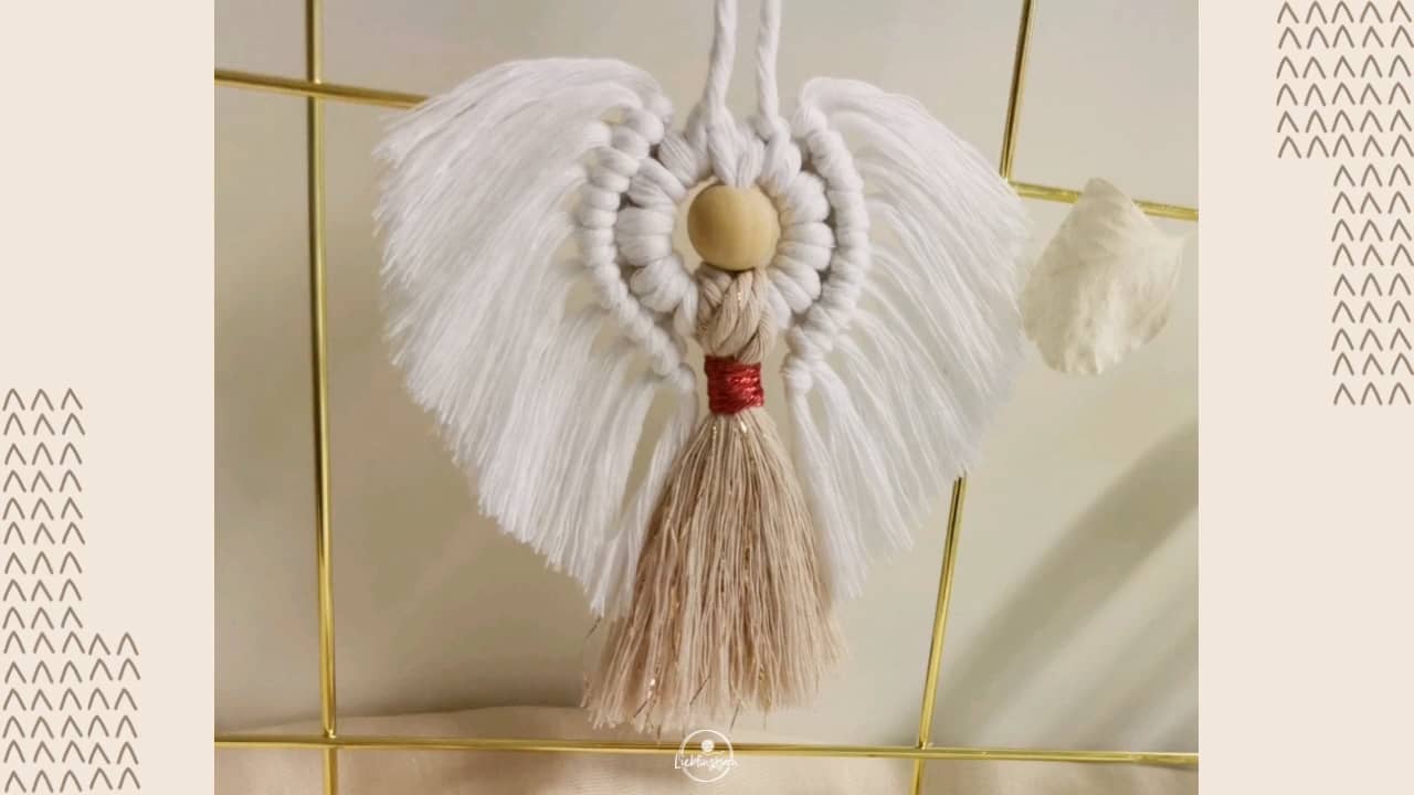 Makramee Engel basteln Video-Anleitung on Vimeo