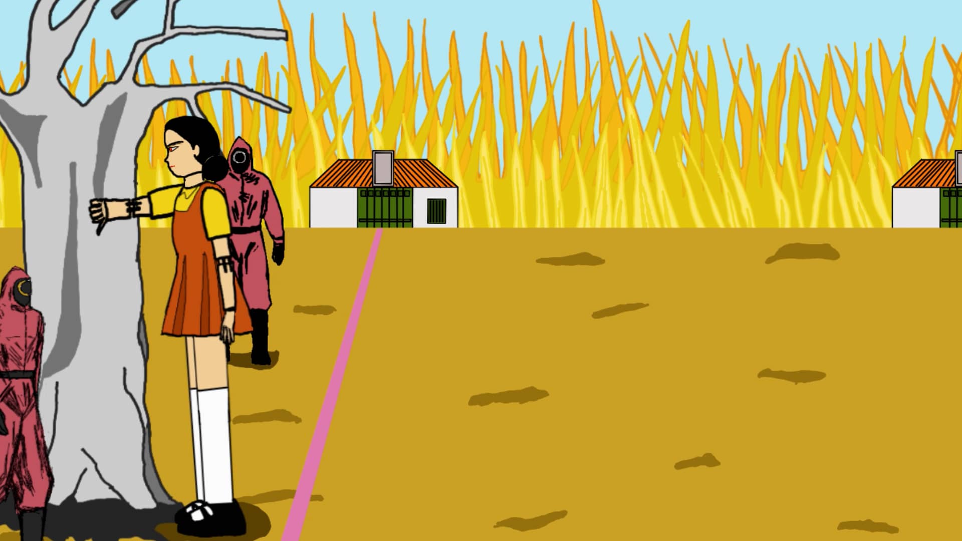 The simpsons in squid game on Vimeo