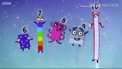 Numberblocks Logo on Vimeo
