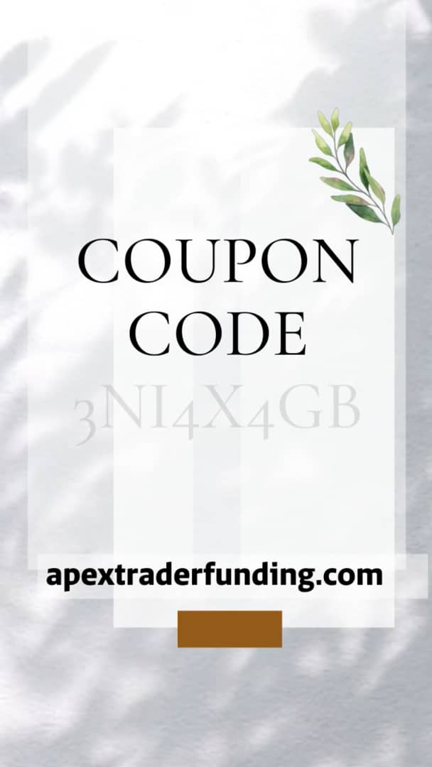 Apex Trader Funding COUPON CODE 50% discount on Vimeo