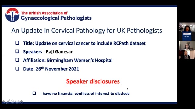 2021 Cervical Pathology – The British Association of Gynaecological ...