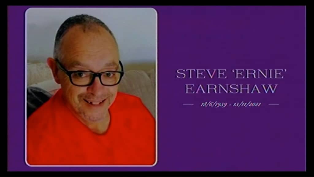Funeral Service for Steve Earnshaw on Vimeo