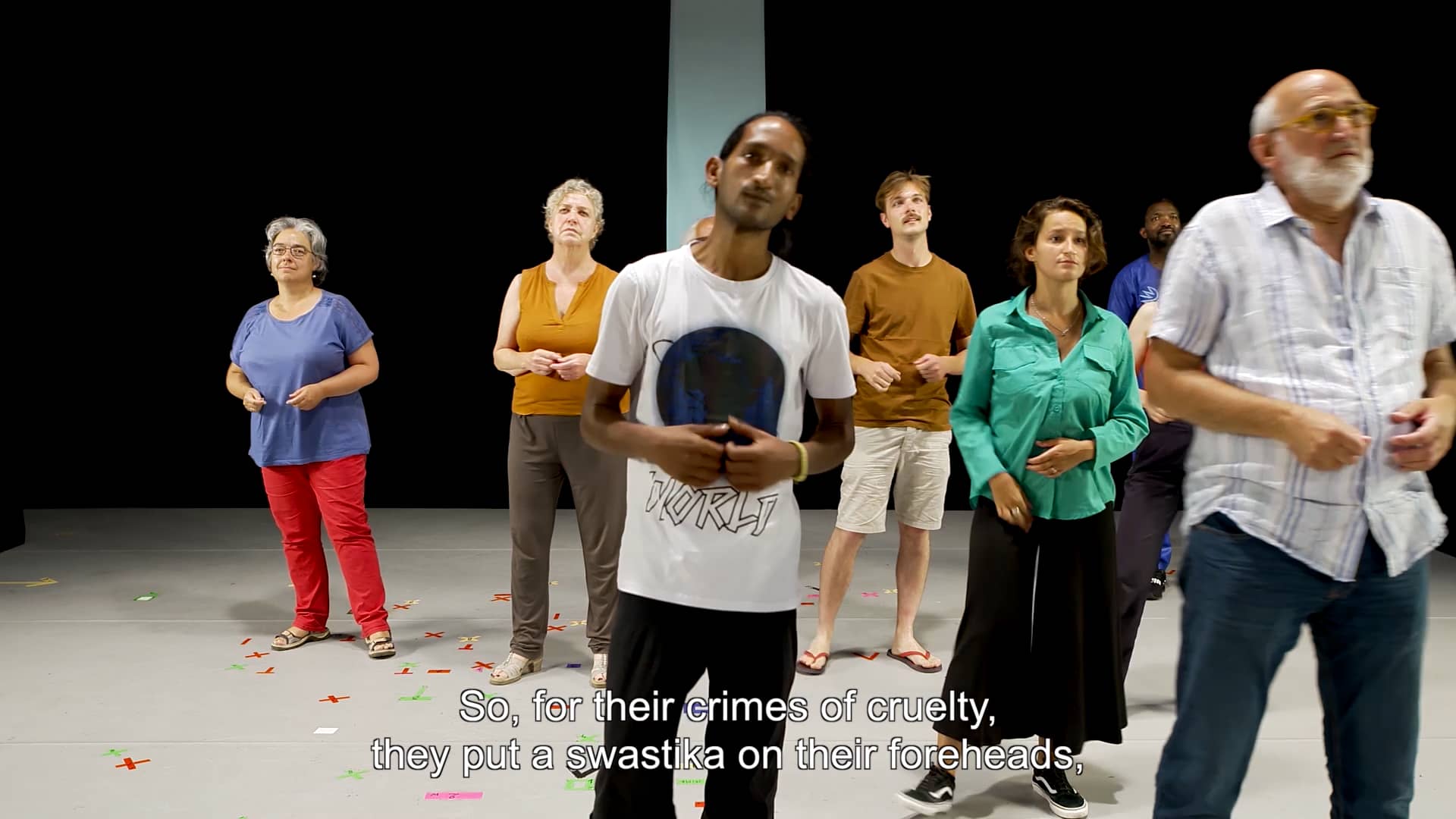 Le moindre geste - Selma & Sofiane Ouissi - Ghent 2021 (fragment 'Karim') on Vimeo