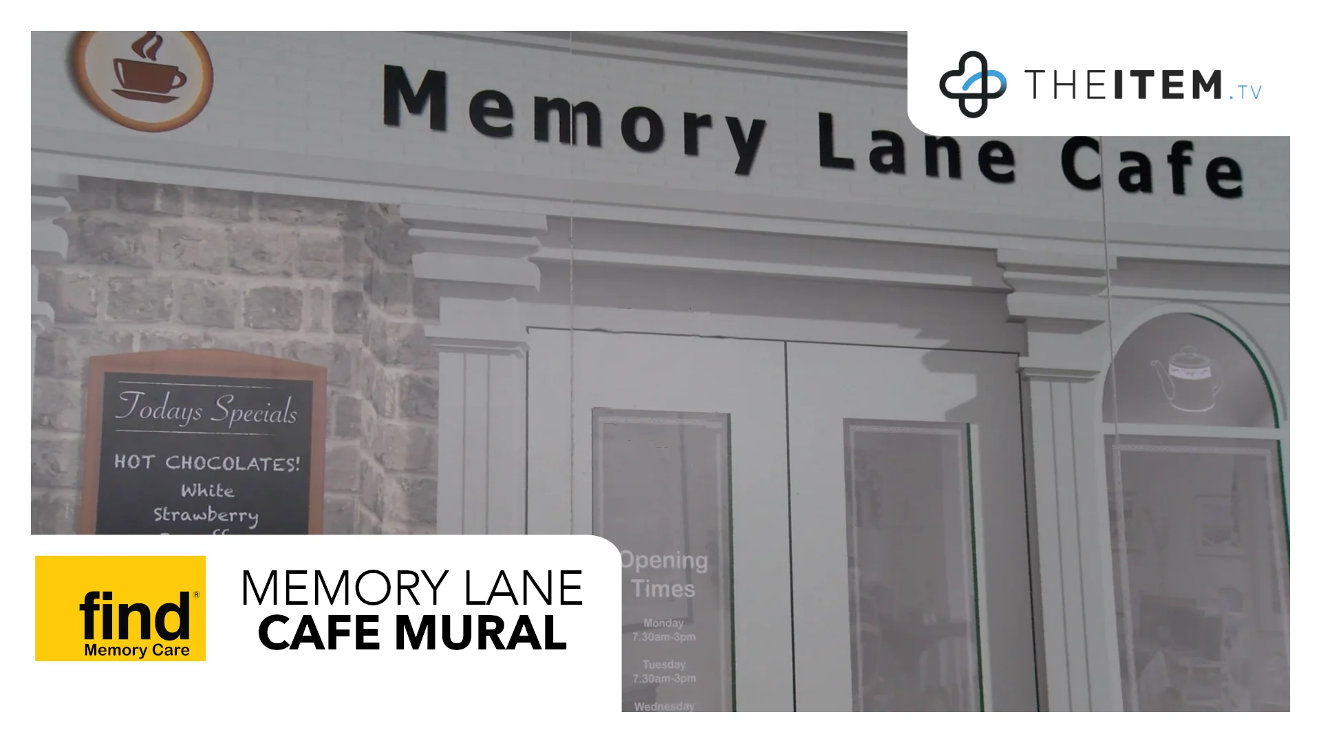 W103: Memory Lane Cafe Mural on Vimeo