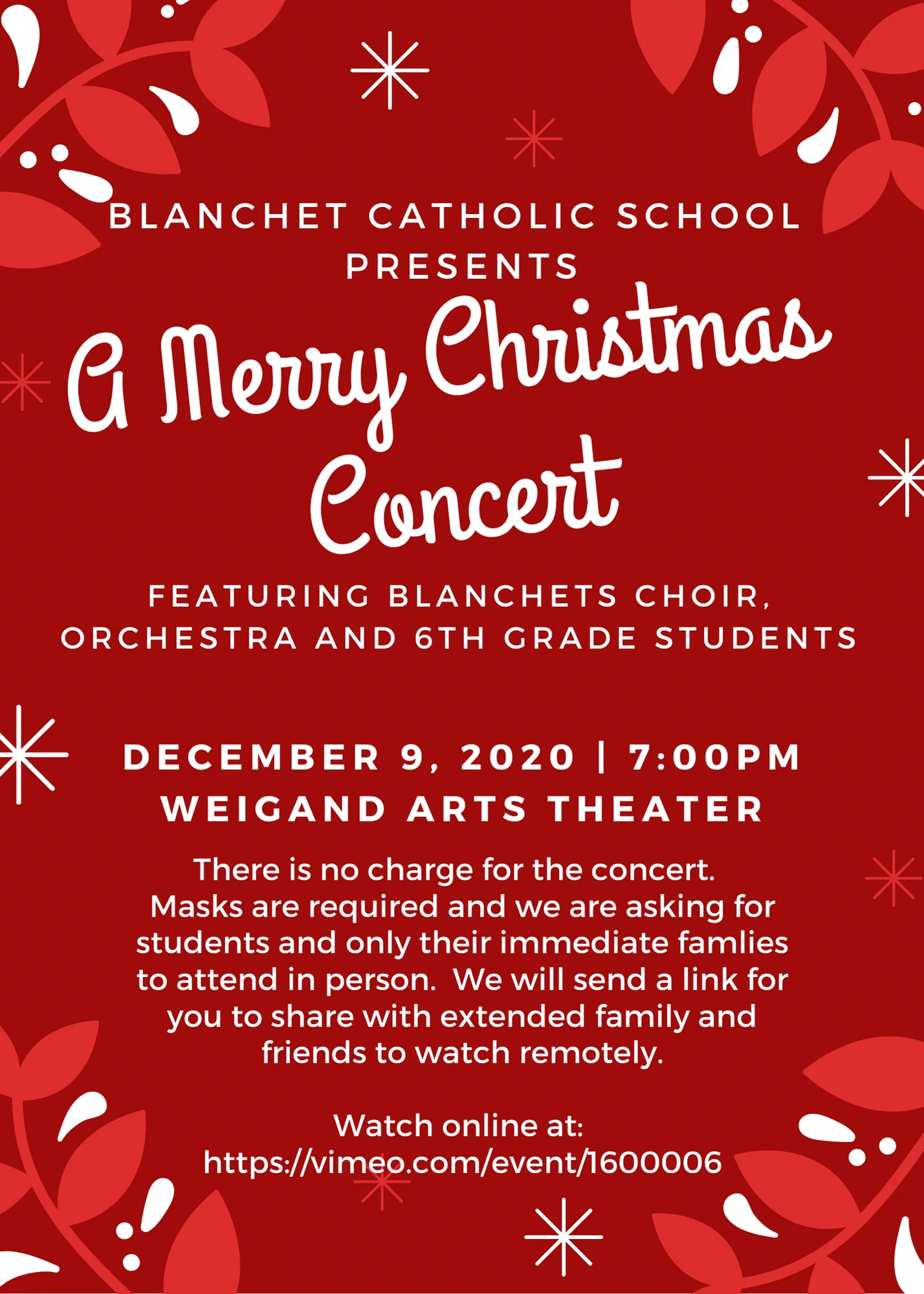 A Merry Christmas Concert 2021 on Vimeo