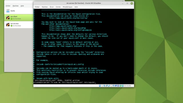 Configurez un proxy-cache avec Squid - Gérez votre serveur Linux et ses services - OpenClassrooms