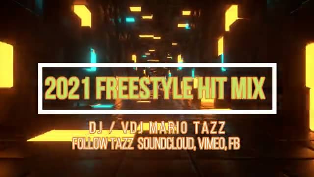 2021 FOR PRO DJs- FREESTYLE MEGA HIT MIX DJ-VDJ MARIO TAZZ (Dance Floor ...