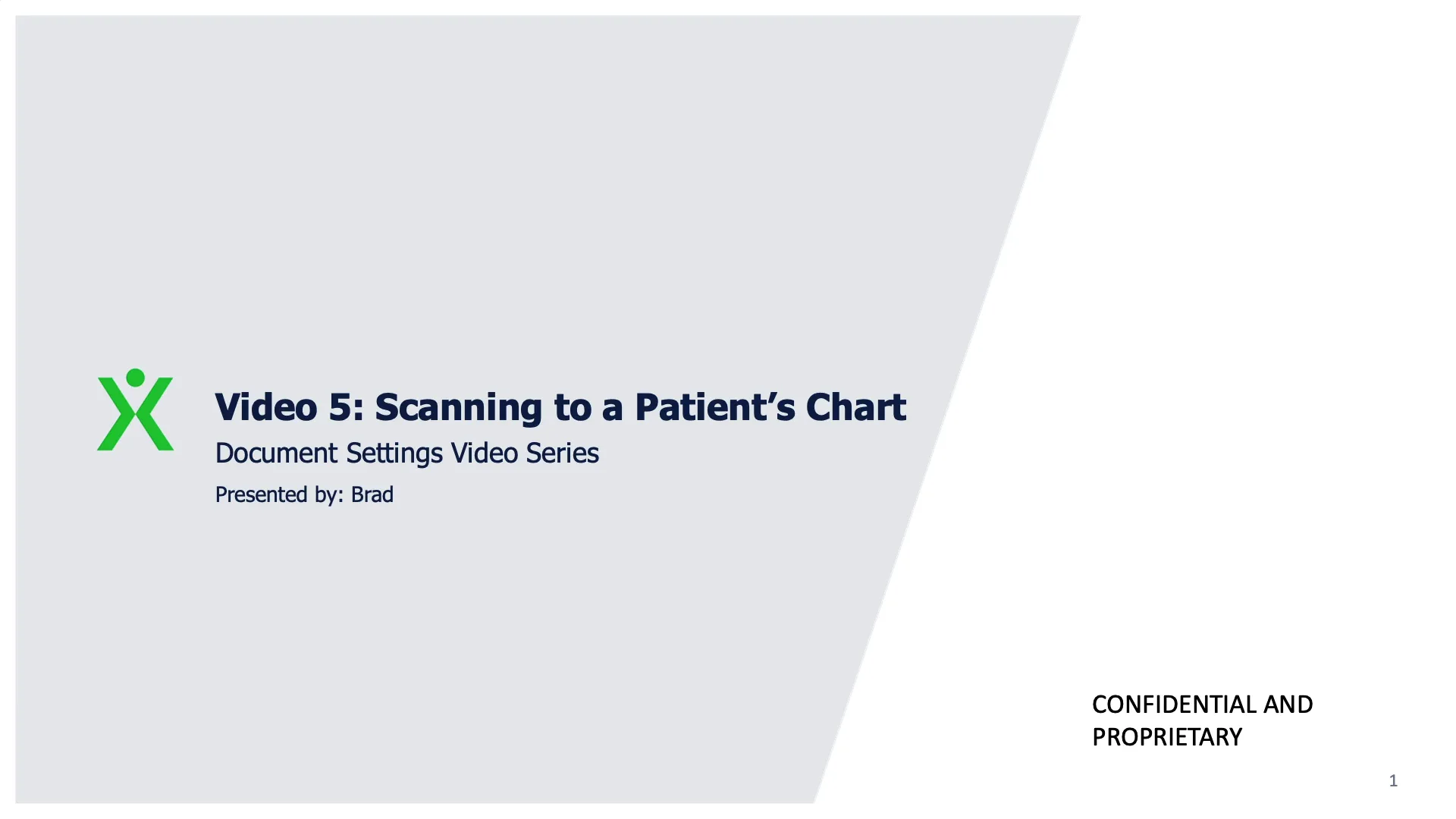 Video 5: Scanning into a Patient's Chart on Vimeo