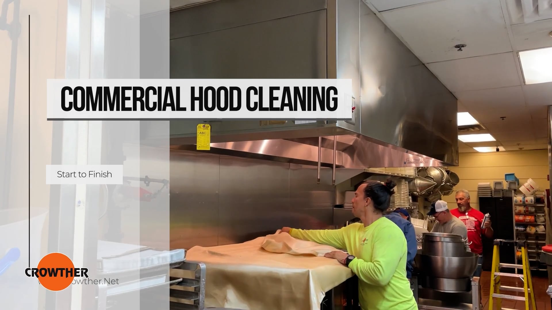 Hood Cleaning Process Start to Finish on Vimeo