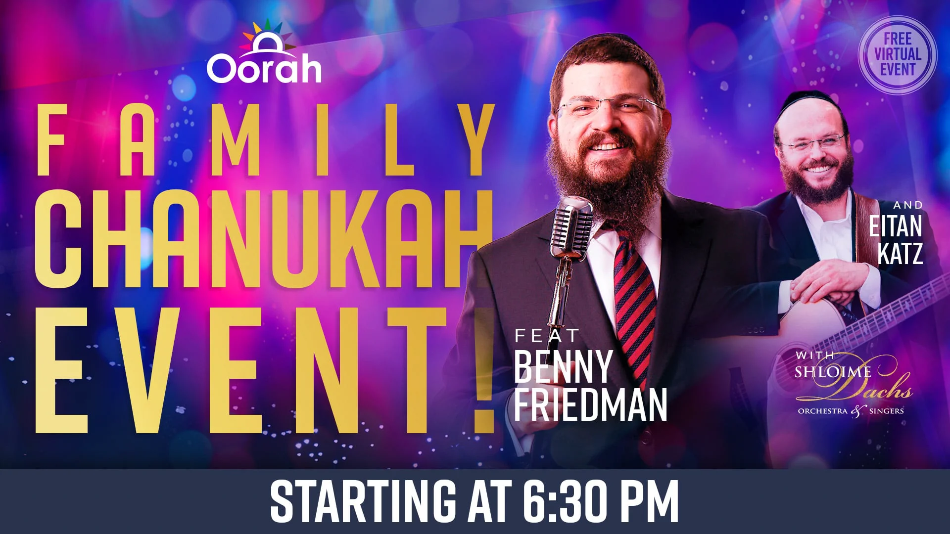 Oorah Chanukah Event 2021 on Vimeo