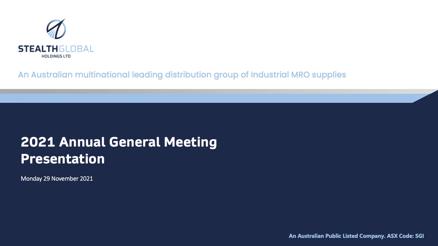 SGI AGM Full Meeting 2021